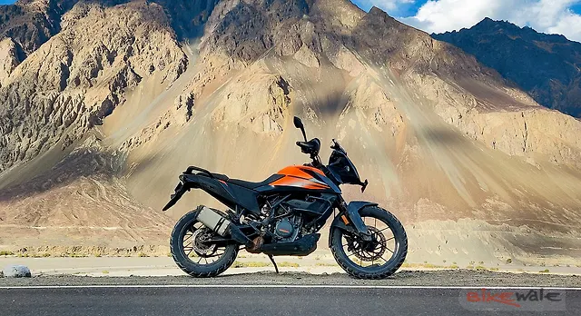 Putting the KTM 390 Adventure through its paces in Ladakh - Bikewale