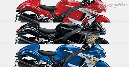 Suzuki India silently updates Hayabusa's colours - BikeWale
