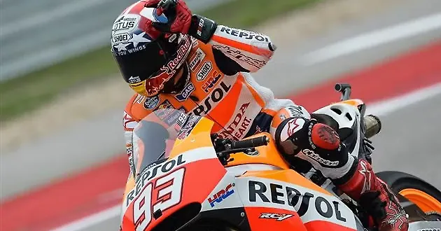 Marquez scores an impressive victory in Austin - BikeWale