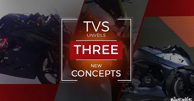 TVS unveils three new concepts at the Auto Expo 2016 - BikeWale