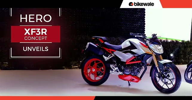 Hero unveils the XF3R concept at 2016 Auto Expo - BikeWale