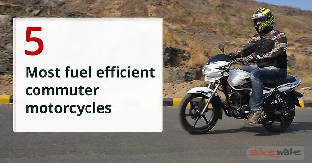 Top 5 most fuel-efficient commuter motorcycles - BikeWale