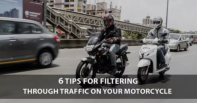 6 tips for filtering through traffic on your motorcycle - BikeWale