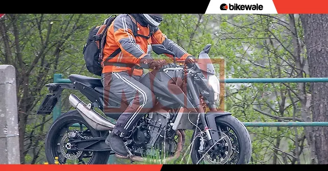 Near-ready KTM Duke 800 spotted testing - BikeWale