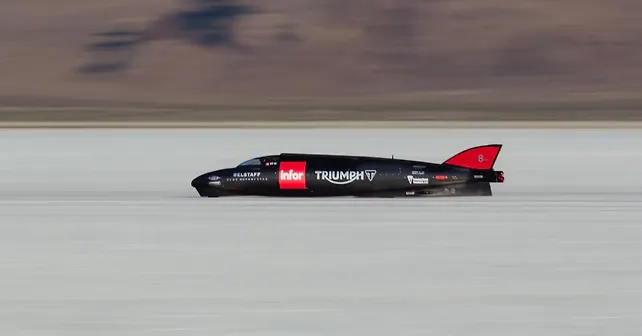 Triumph to set motorcycle land speed record in September - BikeWale