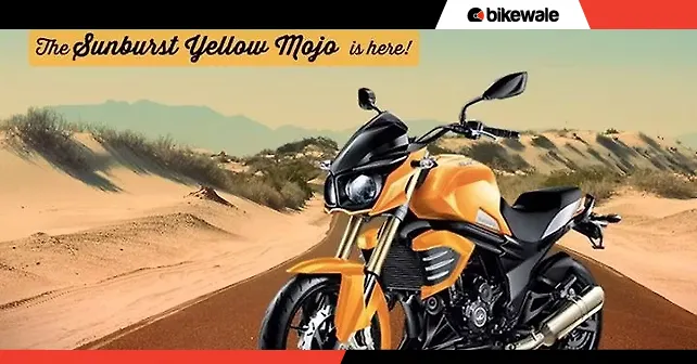 Mahindra introduces yellow paint scheme on the Mojo - BikeWale