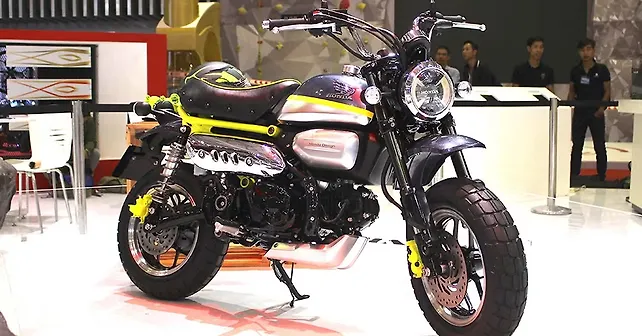Honda Monkey 125 Concept unveiled at the Vietnam Motorcycle Show - BikeWale