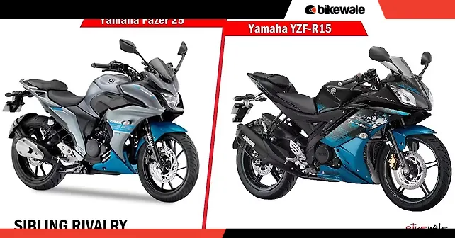 Yamaha Fazer 25 vs YZF-R15: Sibling rivalry - BikeWale