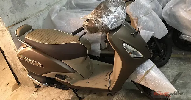 TVS Jupiter Classic spotted in new colour - BikeWale