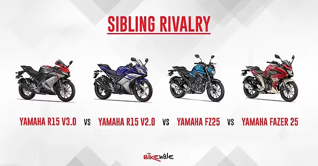 Sibling rivalry – Yamaha YZF-R15 V3.0 - BikeWale