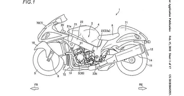 Suzuki Hayabusa might get AMT transmission for 2019 - BikeWale