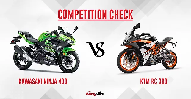 Kawasaki Ninja 400 vs KTM RC 390: Competition Check - BikeWale
