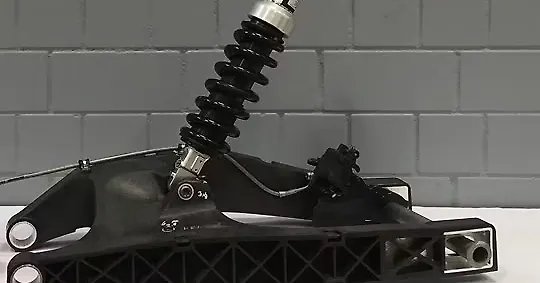 BMW readies mass-production ready carbon fibre swingarm - BikeWale