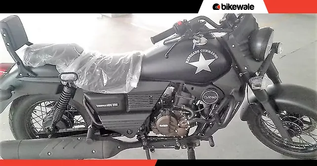 UM Renegade Commando spied in a new colour - BikeWale