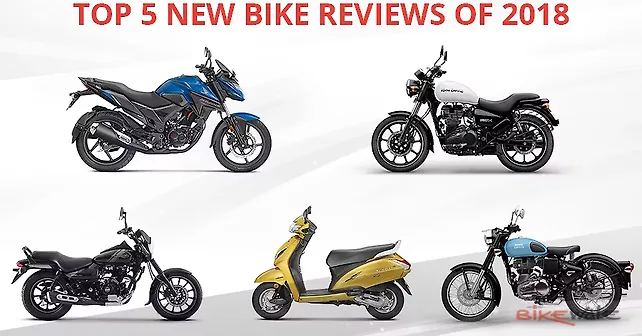 Top 5 new bike reviews of 2018 - BikeWale