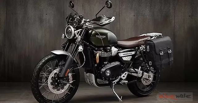 Triumph Scrambler 1200 complete accessory list revealed - BikeWale