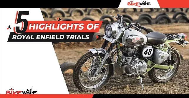 5 highlights of Royal Enfield Bullet Trials - BikeWale