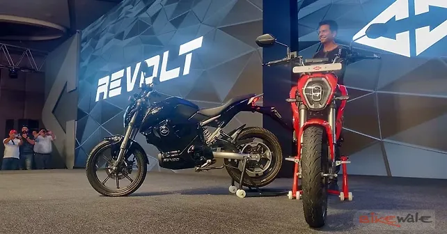 Revolt RV400 India Unveil Image Gallery - BikeWale
