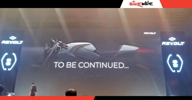 Revolt to launch cafe racer styled electric motorcycle - BikeWale