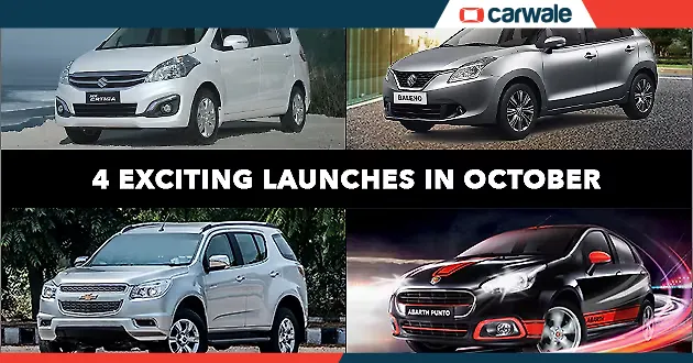 4 new cars to look forward to in October - CarWale