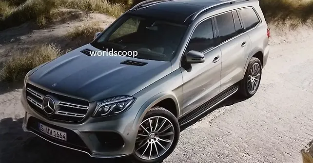 Mercedes-Benz GLS-Class revealed via leaked image - CarWale