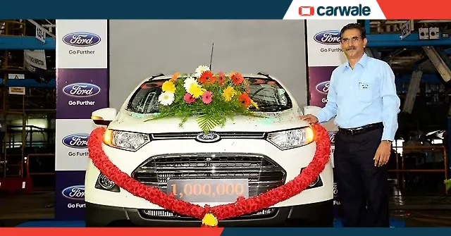 Ford's Chennai plant produces one millionth car and engine - CarWale