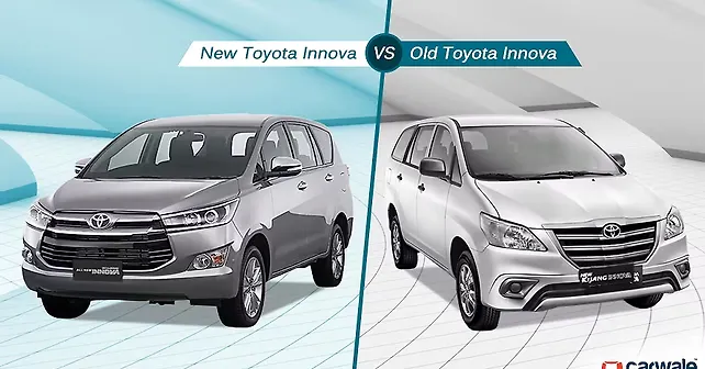 Picture comparo : Next-Generation Toyota Innova Vs Old Toyota Innova ...