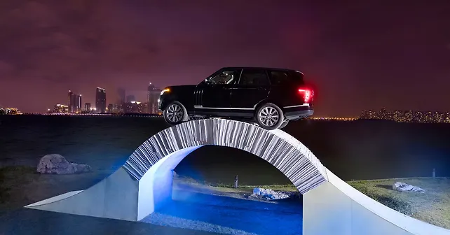 Range Rover: Crossing paper bridges as it comes to it - CarWale