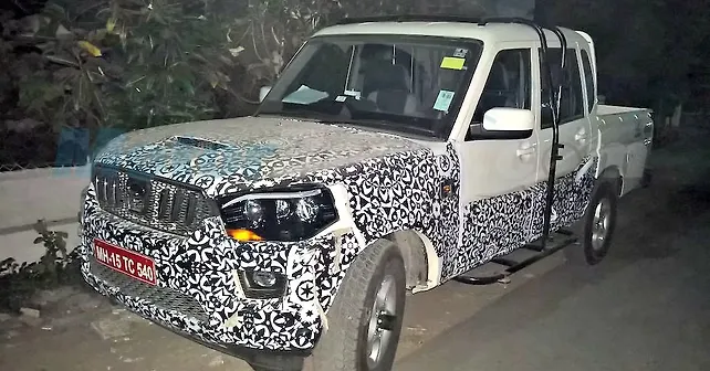 2016 Mahindra Scorpio Getaway spotted testing - CarWale