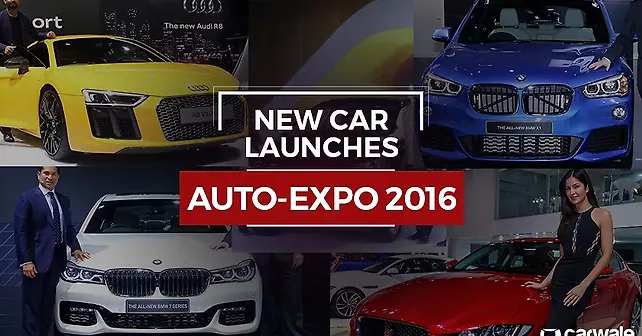 New car launches at the Auto Expo 2016 - CarWale