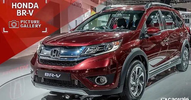 Honda BR-V at the 2016 Auto Expo - Photo Gallery - CarWale