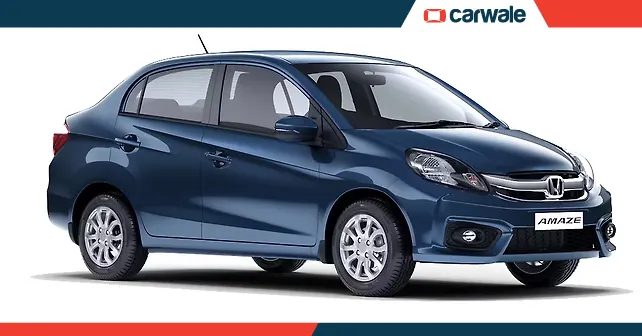 New Honda Amaze variants explained - CarWale