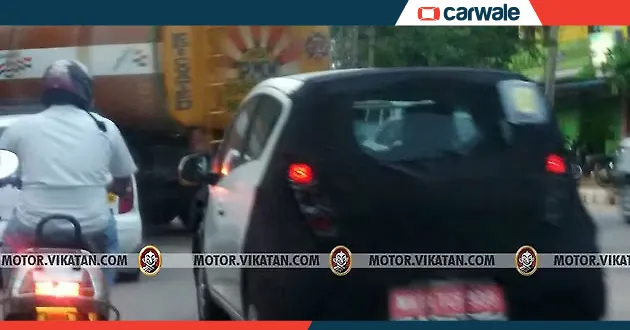 Camouflaged Chevrolet Beat spotted testing - CarWale