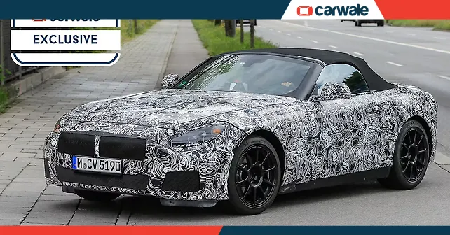 Upcoming BMW Z5 test mule spotted - CarWale