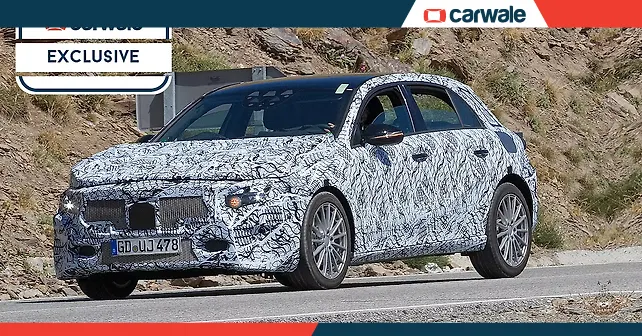 Next-gen Mercedes-Benz A-Class spied testing - CarWale