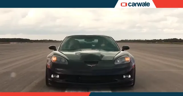 Electric Corvette breaks land speed record once again - CarWale