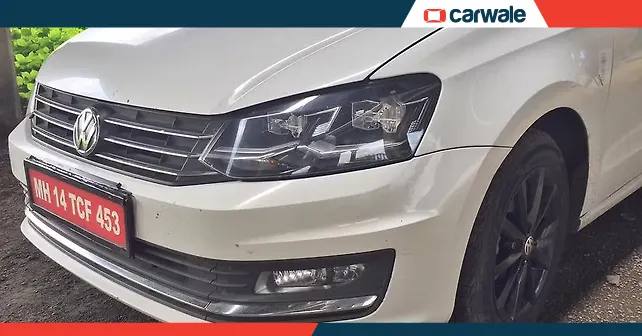 Volkswagen Vento with new alloys and LED headlamps seen in pictures ...
