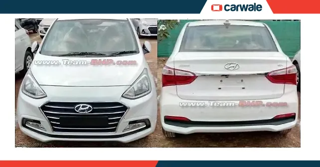 Facelifted Hyundai Xcent gets revised design - CarWale