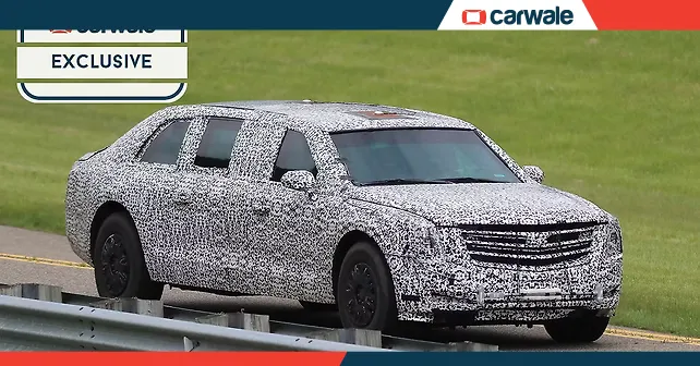 US Presidential limo spotted testing ahead of official fleet induction ...
