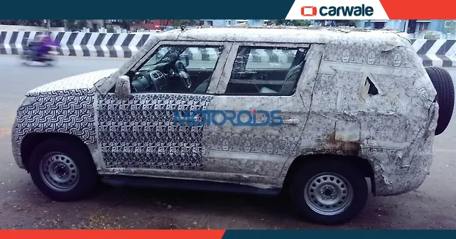 Mahindra TUV500 spied testing - CarWale