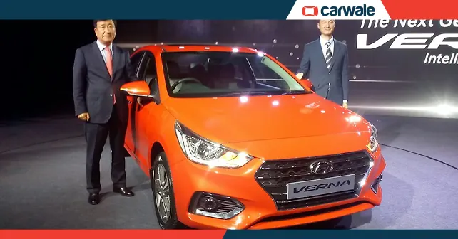 Next generation Hyundai Verna launched in India at Rs 7.99 lakh - CarWale