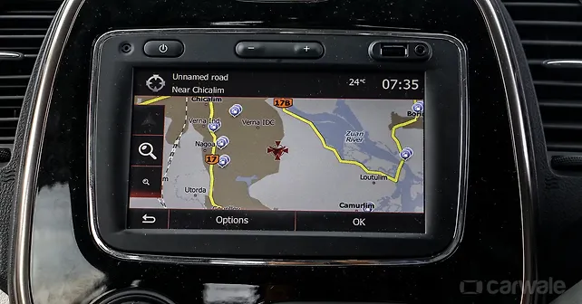 Renault Captur Infotainment - CarWale
