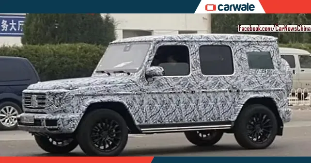 Next-gen Mercedes-Benz G-Class seen in China - CarWale