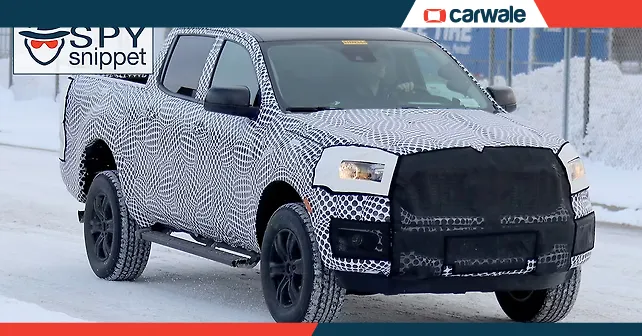 Next generation Ford Ranger XLT spotted - CarWale