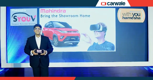 Mahindra unveils new Virtual Reality showroom - CarWale