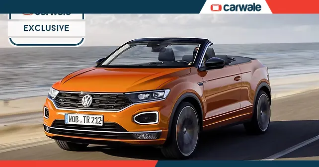 Volkswagen T-Roc convertible rendered - CarWale