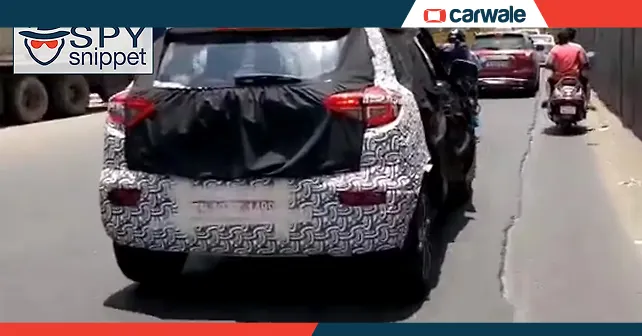 Mahindra S201 compact SUV spotted testing in Chennai - CarWale