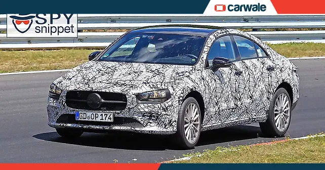New-gen Mercedes-Benz CLA spotted testing at the ‘Ring - CarWale