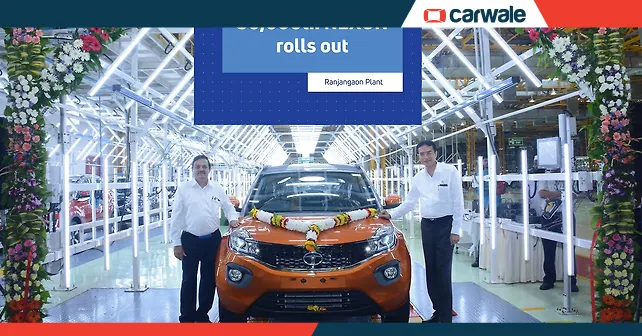 Tata Motors rolls out its 50,000th Nexon from its Pune factory - CarWale