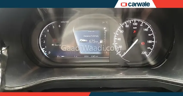 Tata Harrier will get a large LCD display in the instrument cluster ...